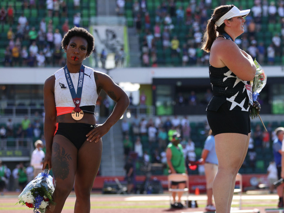 Gwen Berry Olympic Athlete Should Be BANNED | Act for America